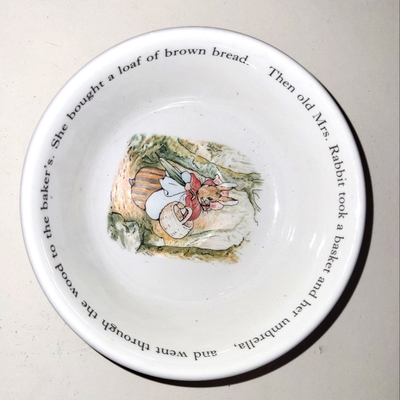 Wedgwood | Accents | Vintage Peter Rabbit Wedgewood Bowl | Poshmark